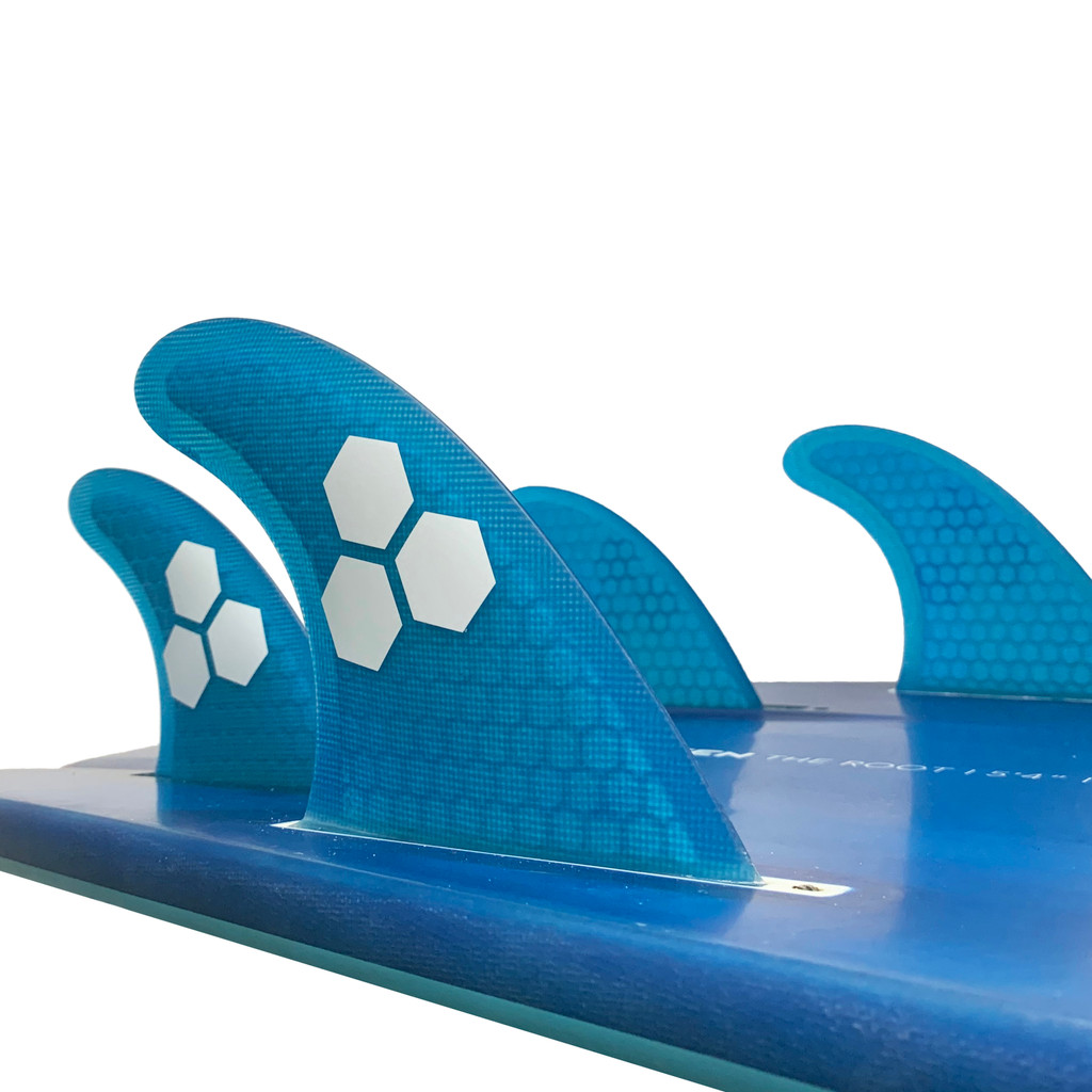 Jual RISECE Single Tab Surfboard Fins Quad Honeycomb Surf Fins 4 Fins ...