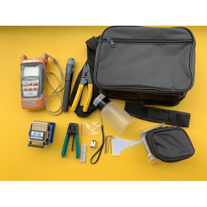 Jual NetwoRkq- Ftth Tool Kit Set Lengkap Opm Vfl Cleaver Fo Fiber Optik ...