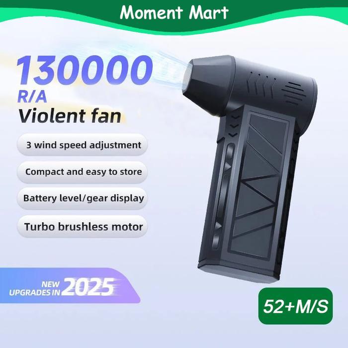 Jual MOMENT MART TURBO VIOLENT FAN 130000 RPM MINI TURBO JET FAN ...