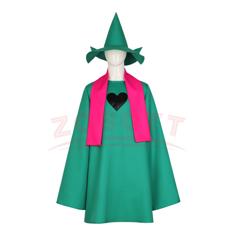 Jual Deltarune Ralsei Cosplay Costume Costume Ralsei Cosplay Green Cape ...