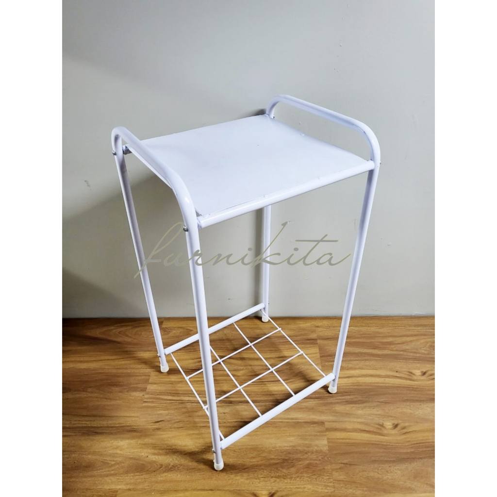 Jual RAK GALON MEJA DISPENSER PUTIH BESI | Shopee Indonesia