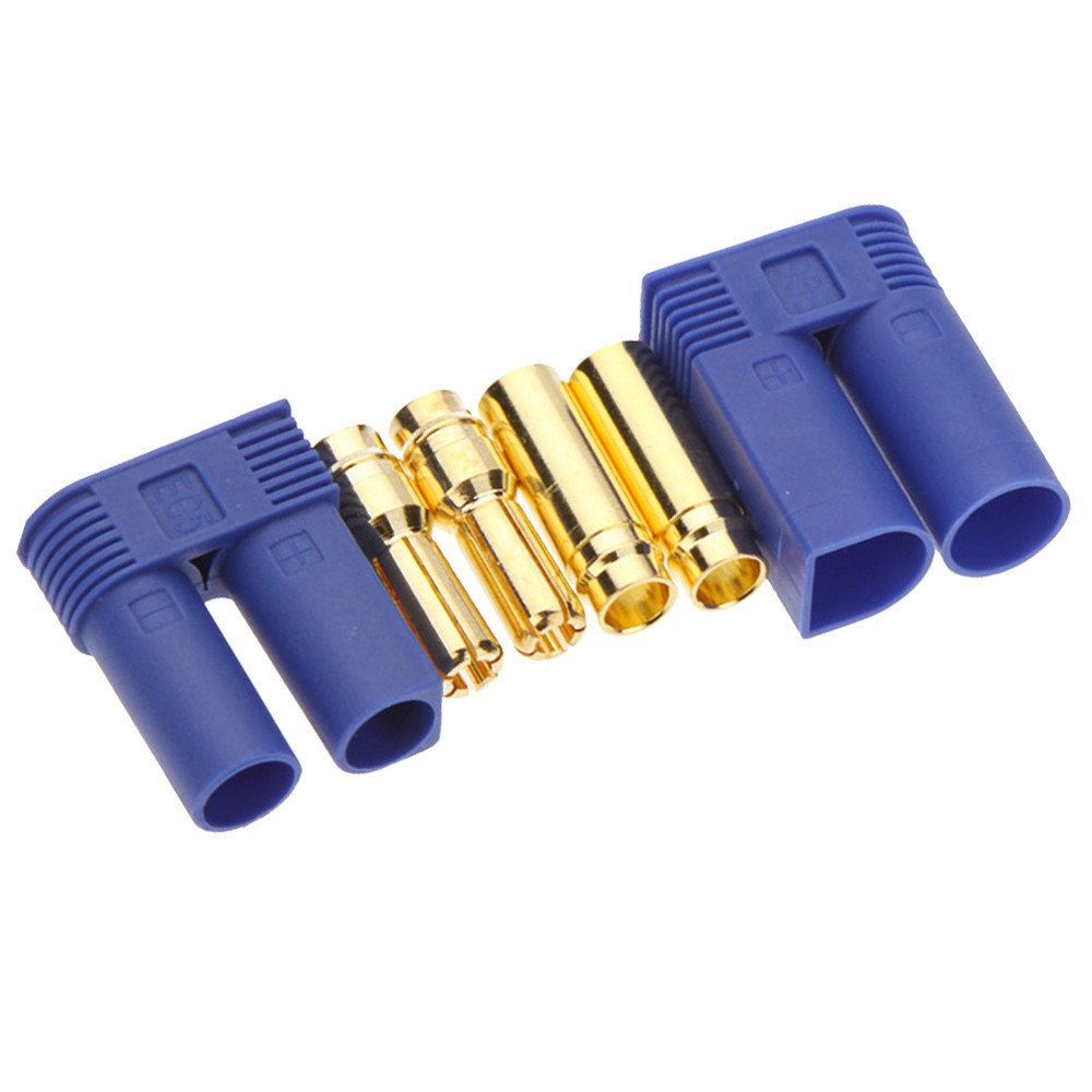 Jual 5set/Lot EC3 3mm/EC5 5mm Male Female Golden Bullet Connector Plug ...