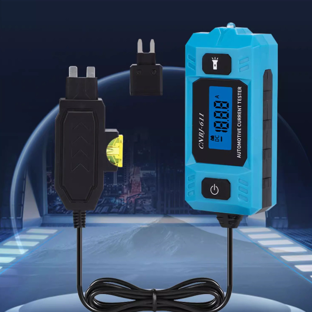 Jual 12V/24V Car Current Tester Fuse Circuit Analyzer with Parasitic ...