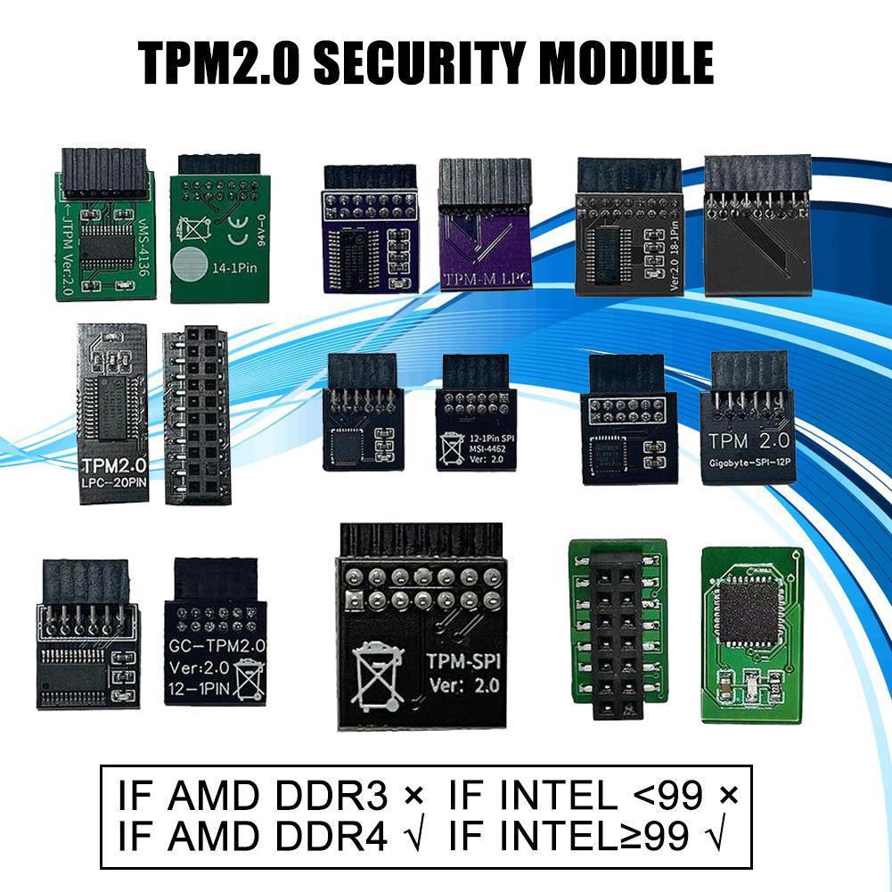 Jual Newest TPM 2.0 Encryption Security Module Remote Card Supports ...