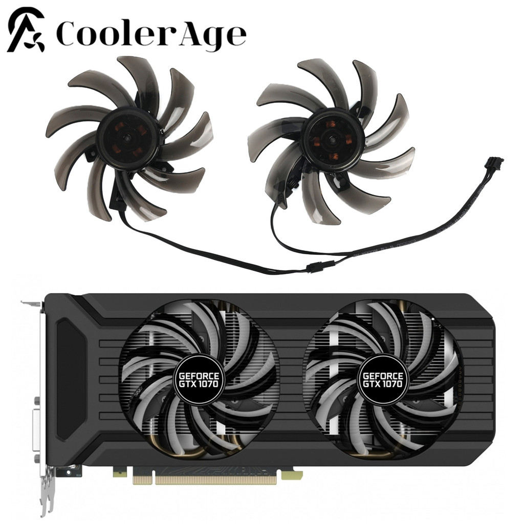 Jual 85MM GA91S2U GPU Cooler Fan Replace 12 For Palit GeForce GTX 1070 ...
