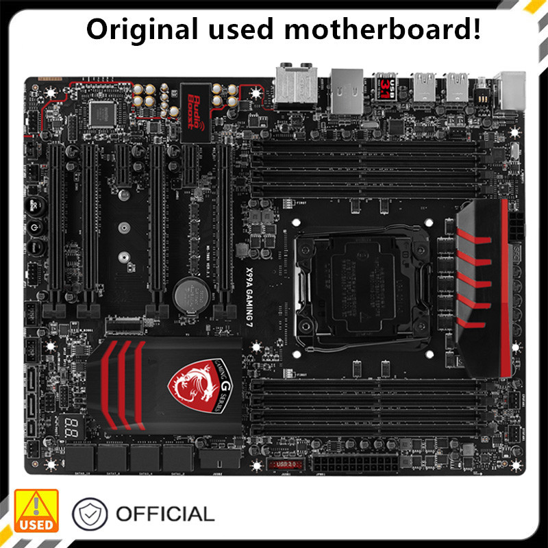 Jual For X99A GAMING 7 Used original For Intel X99 Socket LGA 2011-3 V3 ...