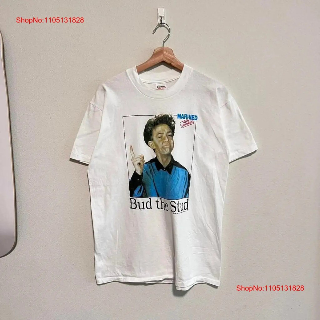 Jual Vintage Married With Children Bud The Stud White T Shirt 90s Size ...
