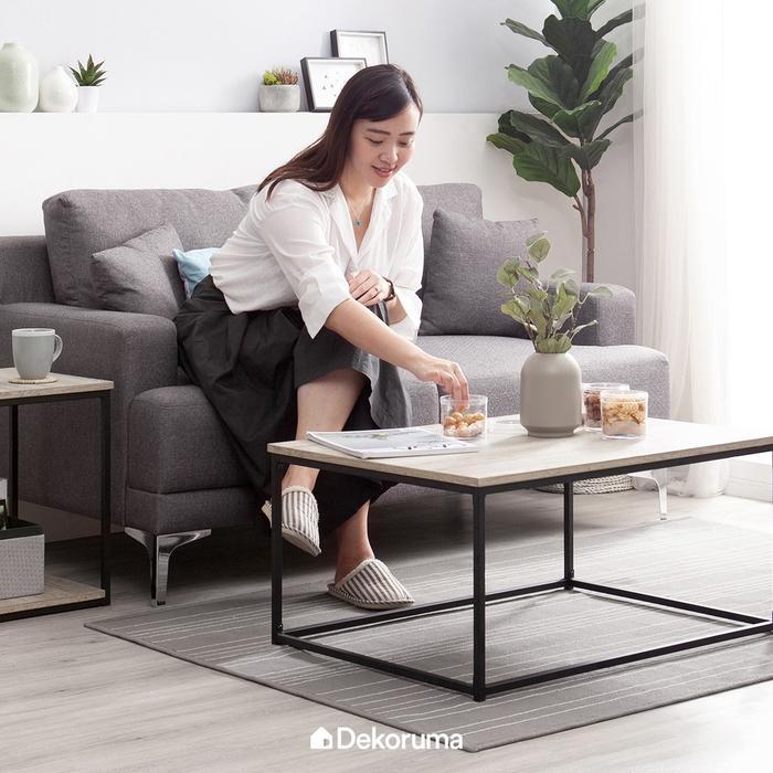 Jual Dekoruma Ashi Meja Ruang Tamu Minimalis Modern - Coffee Table ...