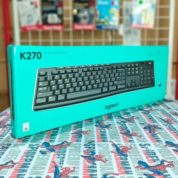 Jual Logitech Wireless Keyboard K270 , K 270 , K-270 | Shopee Indonesia