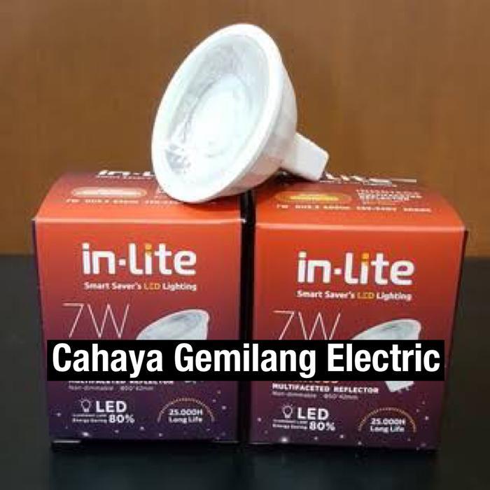 Jual New Lampu mr16 inlite 7w mr 16 7watt inlite | Shopee Indonesia