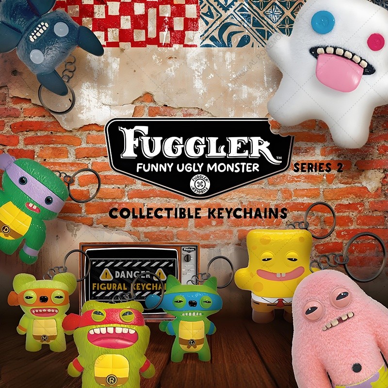 Jual Original Fuggler Ugly Teeth Monsters Figure Toys Keychain Fugglers ...