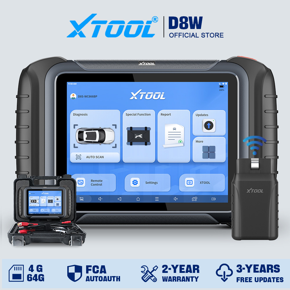 Jual Xtool D8W Car Diagnostic Tools Ecu Coding Bi-Directional Scanner Key Programming 42+ Resets ...