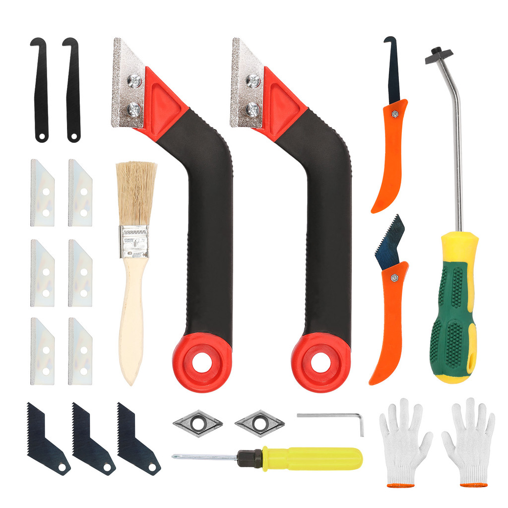 Jual Gap Cleaning Knife Tile Gap Grout Clean Remover Wall Floor Tiles ...