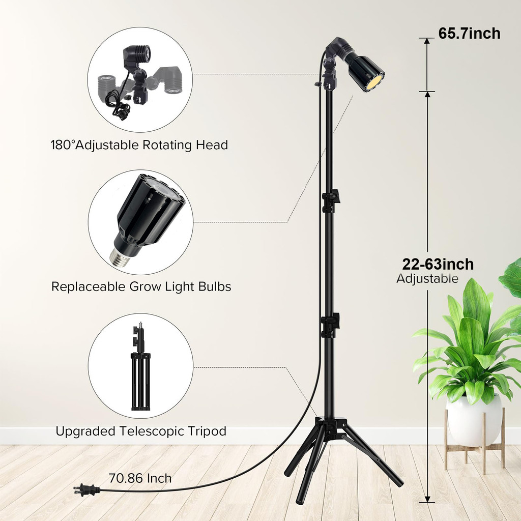 Jual Grow Light For Indoor Plant Full Spectrum Led Plant Light With ...