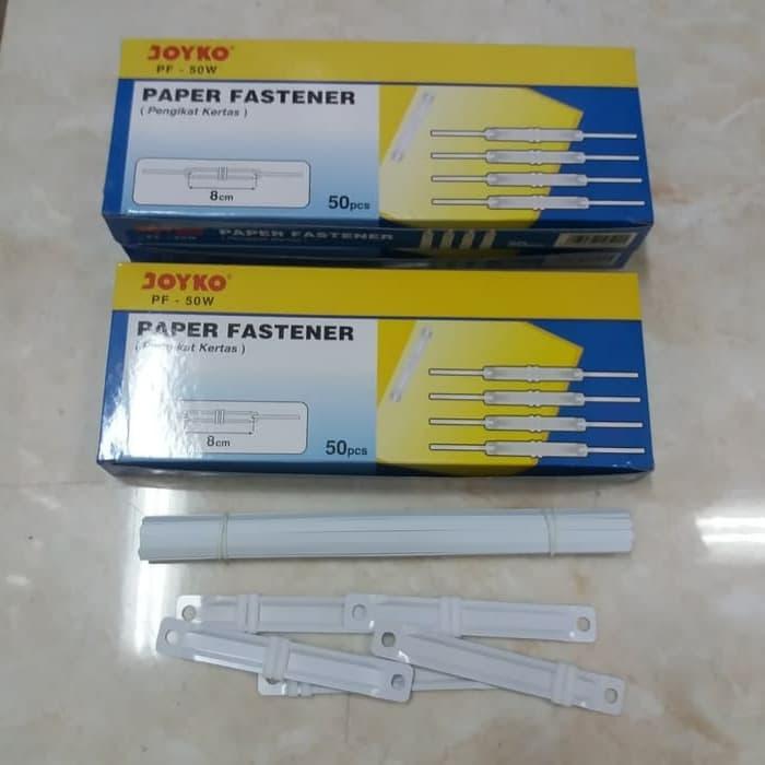 Jual New Acco Plastik / Paper Fastener / Pengikat Kertas JOYKO PF-50W ...