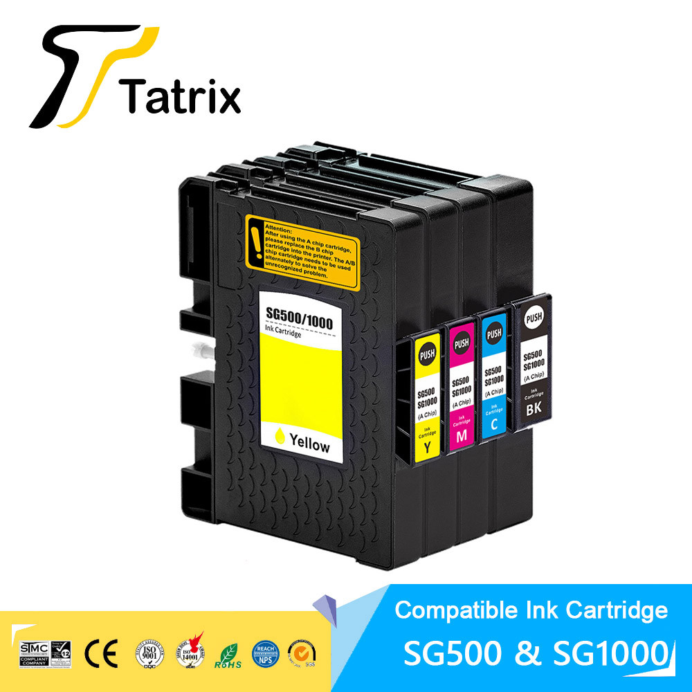 Jual Tatrix Premium Sublimation Color Compatible Ink Cartridge SG500 A3 ...