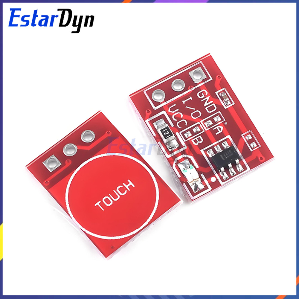Jual Ttp223 Touch Switch Module Self-Locking 2.0-5.5V, Capacitive ...