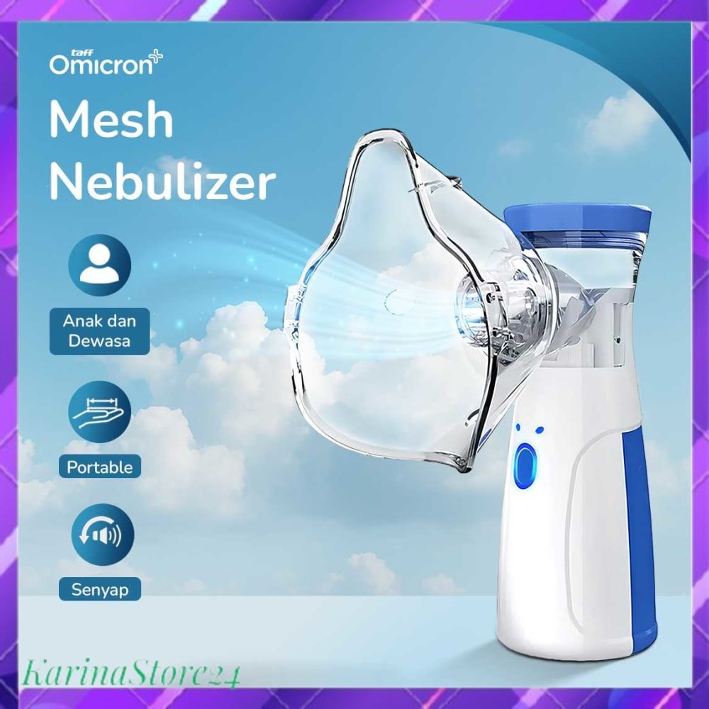 Jual TAFFOMICRON ALAT TERAPI PERNAPASAN MESH NEBULIZER PORTABLE - JSL ...