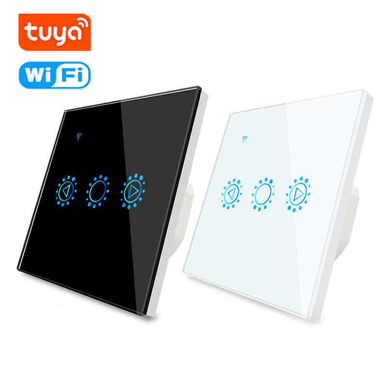 Jual Tuya Smart Dimmer Switch 110V 220V Wifi Smart Light Touch Switch ...