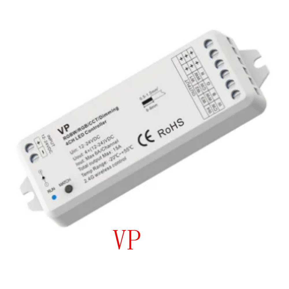 Jual DC 1224V V1 V2 Single Color CCT LED Dimmer V3 VP V5M RGBW RGB+CCT ...
