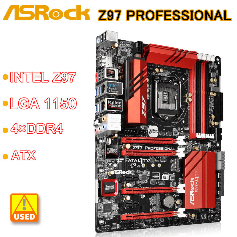 Jual ASRock Fatal1ty Z97 Professional Motherboard LGA 1150 Intel Z97 ...