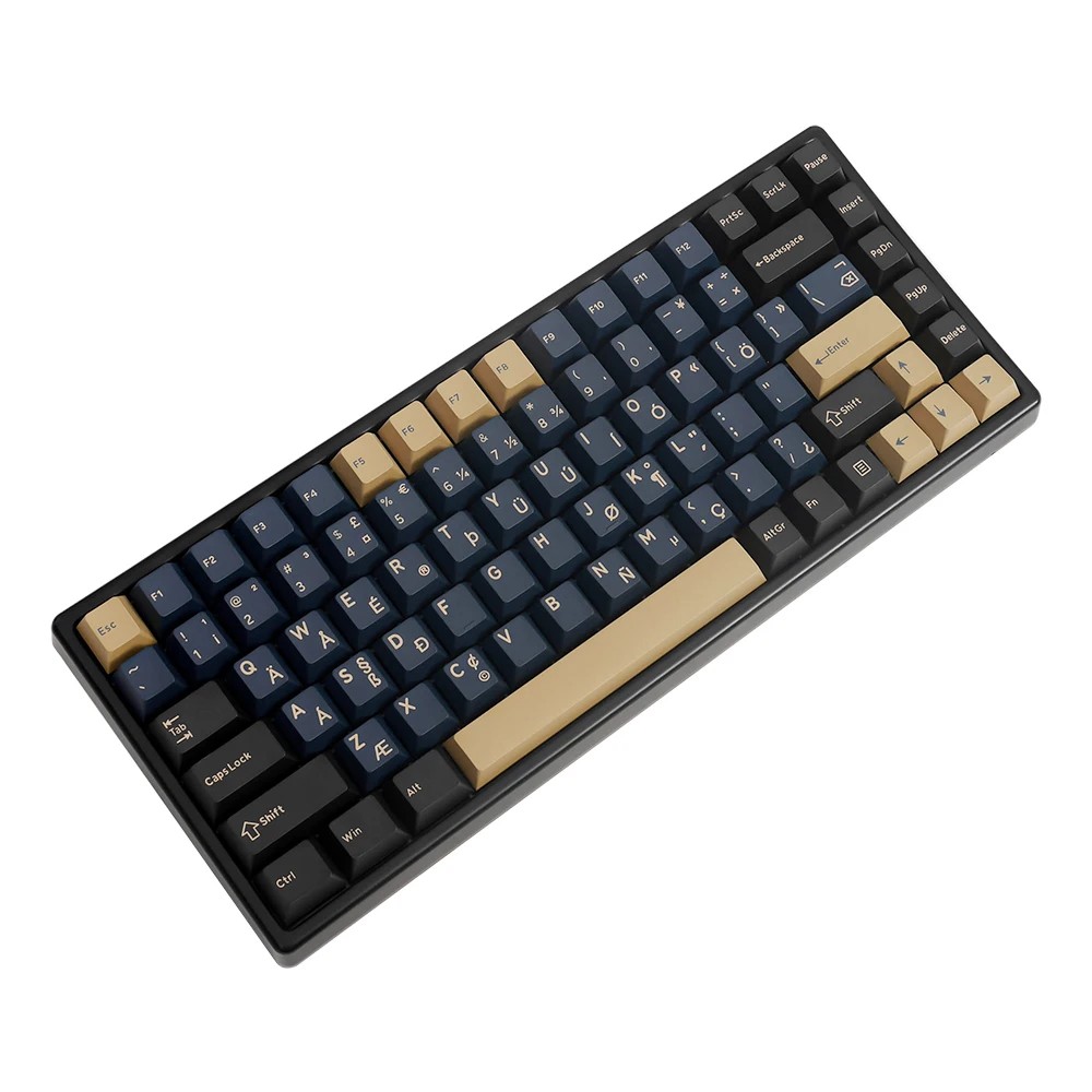 Jual GJ Blue Samurai Keycap Set PBT Doubleshot Keycap Set Cherry ...