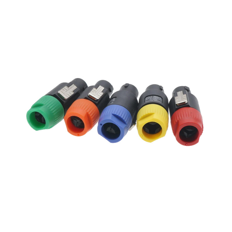 Jual Adapter 4-Pole plug 4Pins NL4FC Connector Aviation Plugs Ohm Plug ...