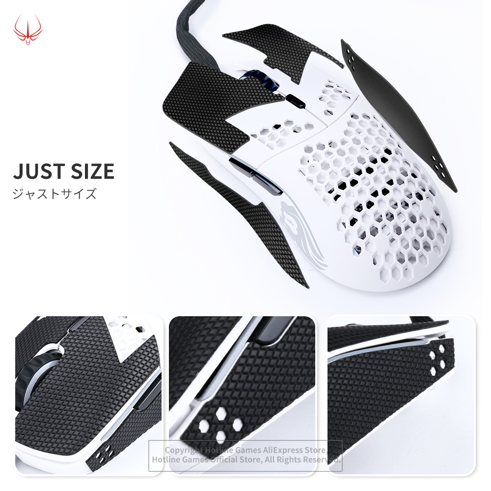 Jual Hotline Games 2.0 Plus Mouse Grip Tape for Logitech G 600 MMO Gaming Mouse Anti-Slip Tape ...