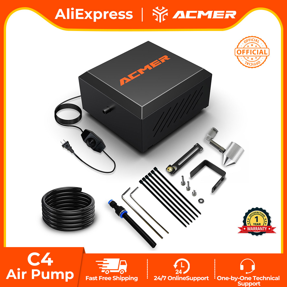 Jual Acmer C4 Air Pump Compressor 30L/Min Air Assist Pump Adjustable ...