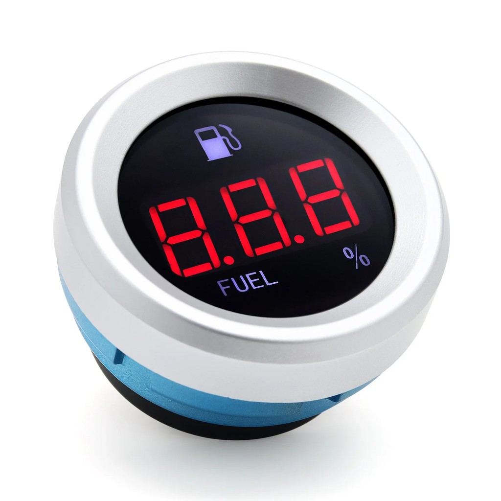 Jual 0-190Ohm Fuel Level Gauge With Flashing Alarm+100-600Mm Fuel Level ...