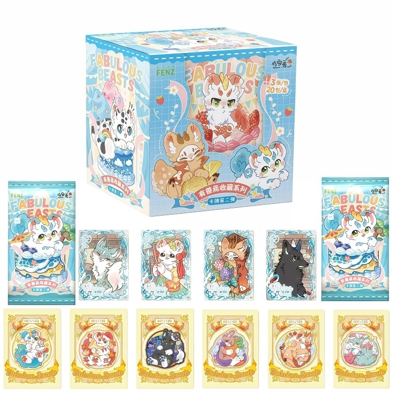 Jual Official Genuine Fabulous Beasts Series Card Animation Cartoon ...