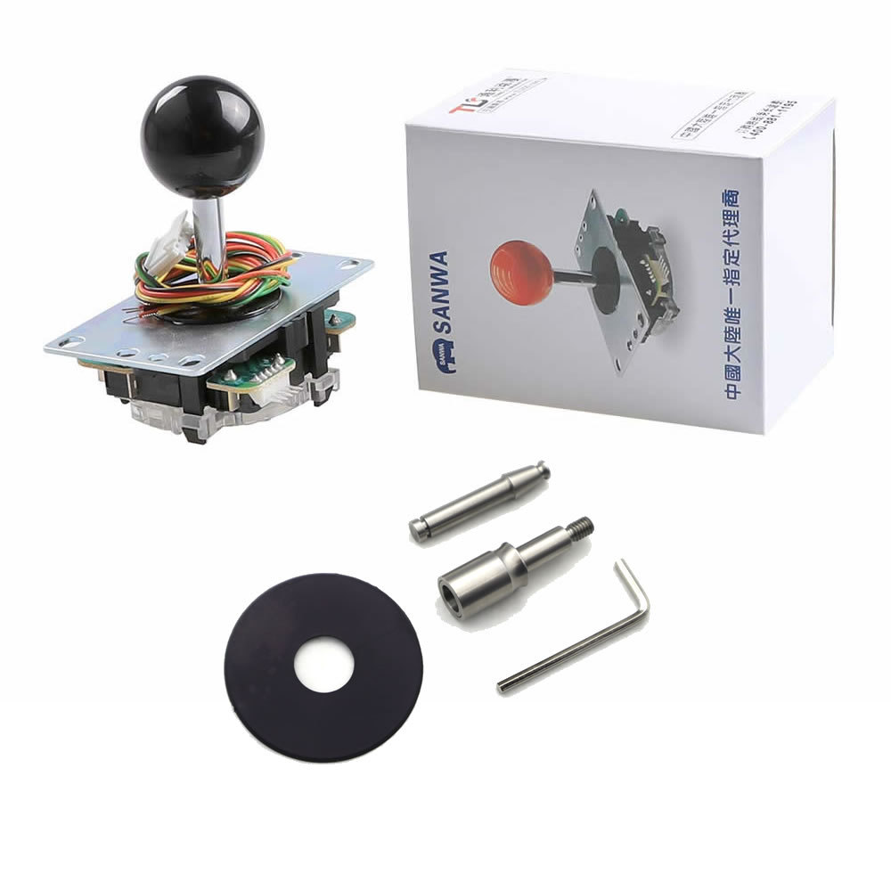 Jual Original Sanwa JLF-TP-8YT Arcade Joystick with RAC-J300S ...
