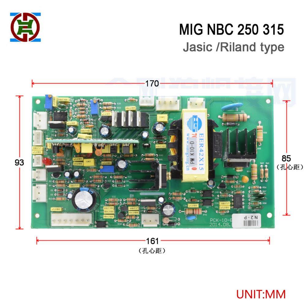 Jual Riland type NBC MIG 250 315 control board for MOSFET CO2 inverter ...