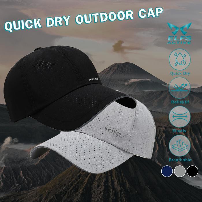 Jual Eiger - Active Quick Dry Baseball Cap Topi Olahraga Breathable ...