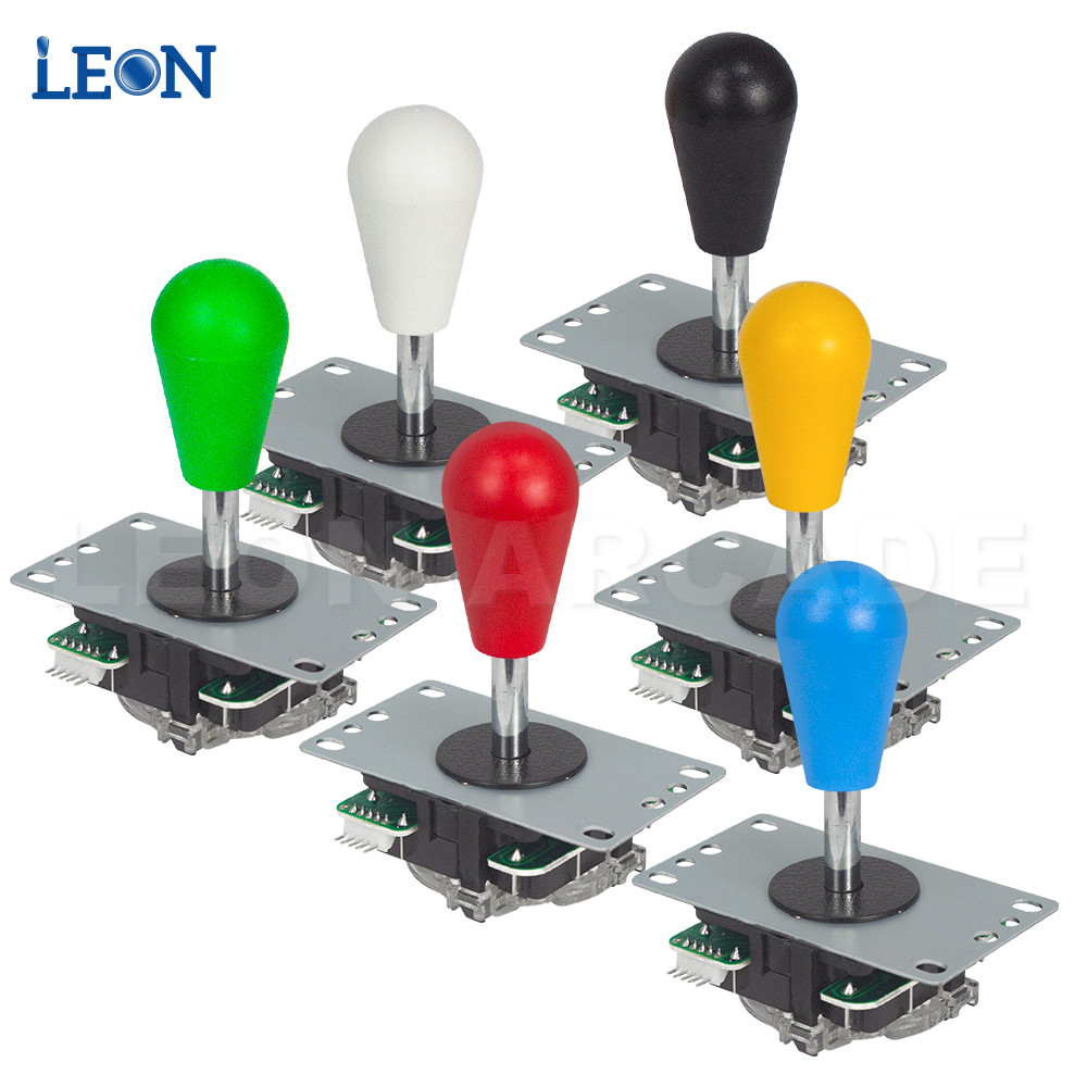 Jual 1 Pcs Game Box Panel Arcade Joystick 8 Way With Oval Ball Mame ...