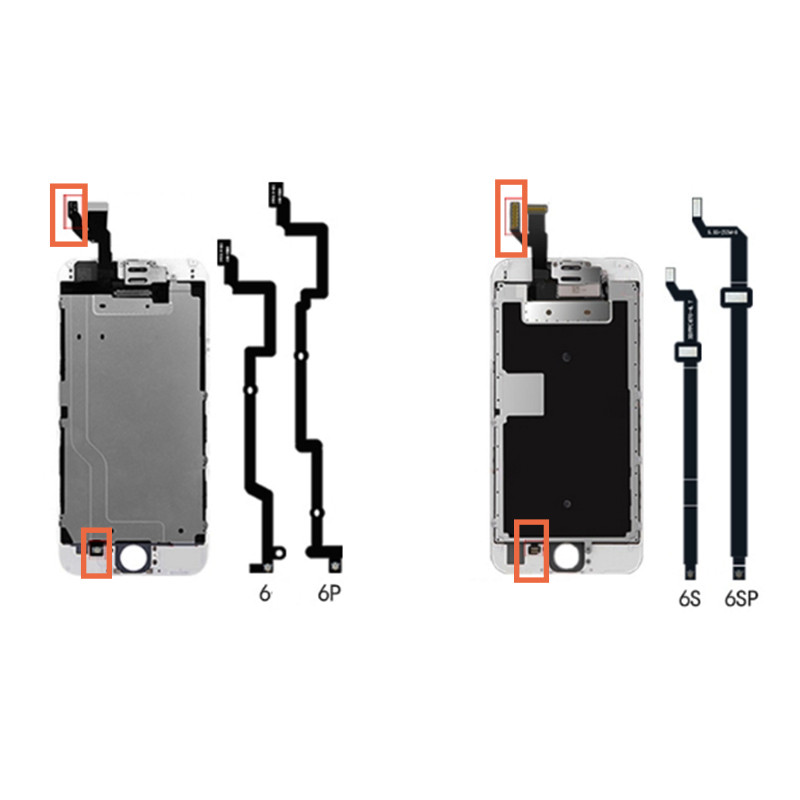 Jual Original Home Touch ID Button Main Board Flex Cable Fibbon For ...