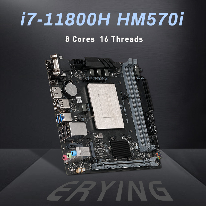 Jual ERYING M-ITX DIY Desktop Motherboard with Onboard CPU Core ...
