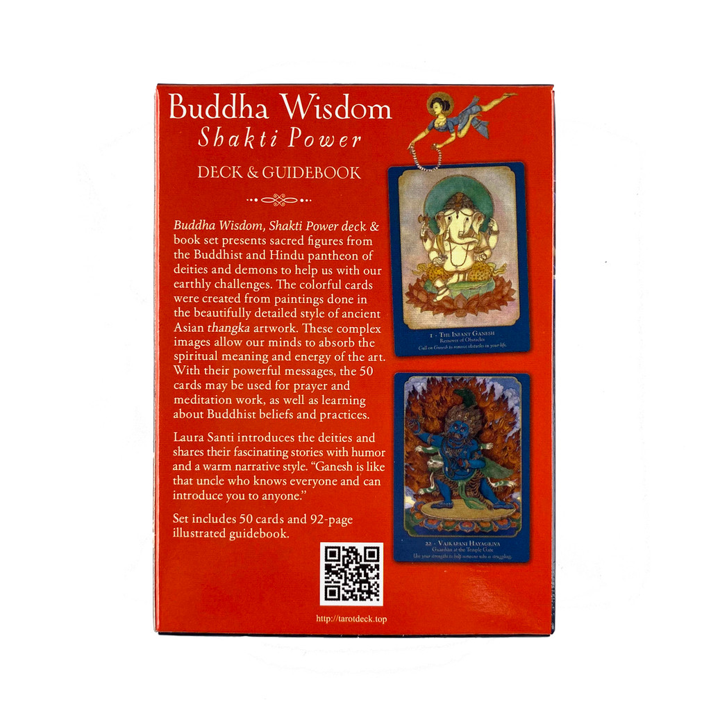 Jual Buddha Wisdom Shakti Power Oracle CardsTarot Deck Cards For Fate ...