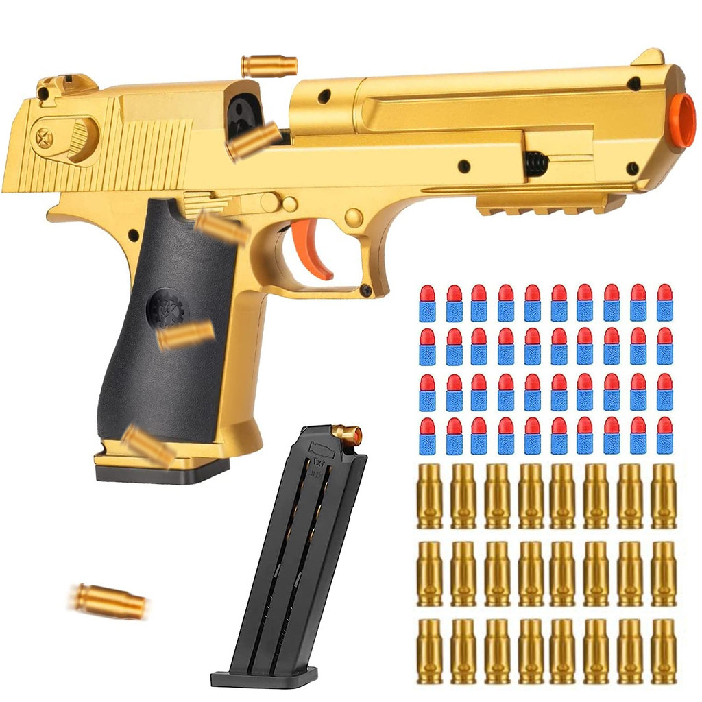 Jual Shell Ejecting Safe Toy Guns For Kids Soft Bullets Toy Gun Cool ...