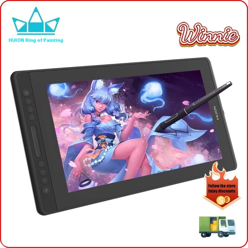 Jual Huion Gt-156Pro Digital Screen Hand-Drawn Screen Hand-Written ...