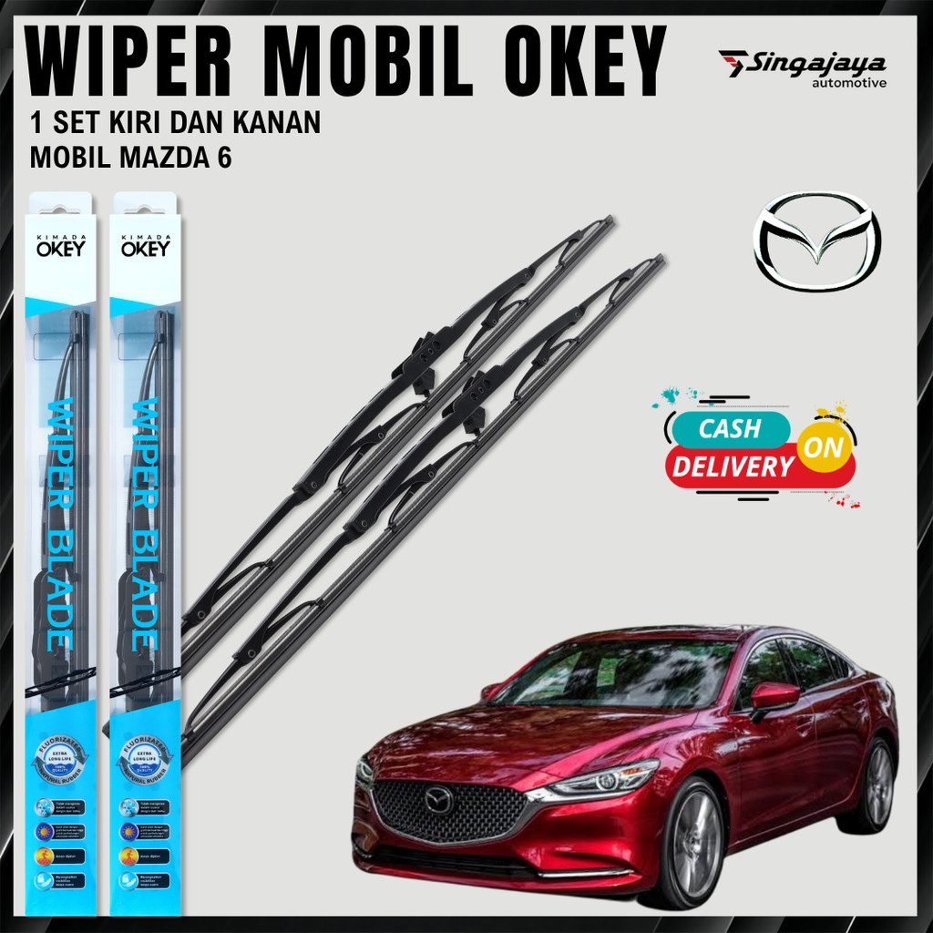 2015 Mazda 6 Wiper Blade Sizenull
