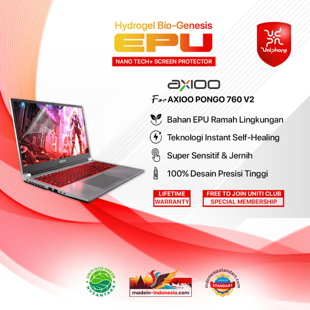 Jual UNIPHON EPU BIO GENESIS Hydrogel for AXIOO PONGO 760 V2 Screen ...