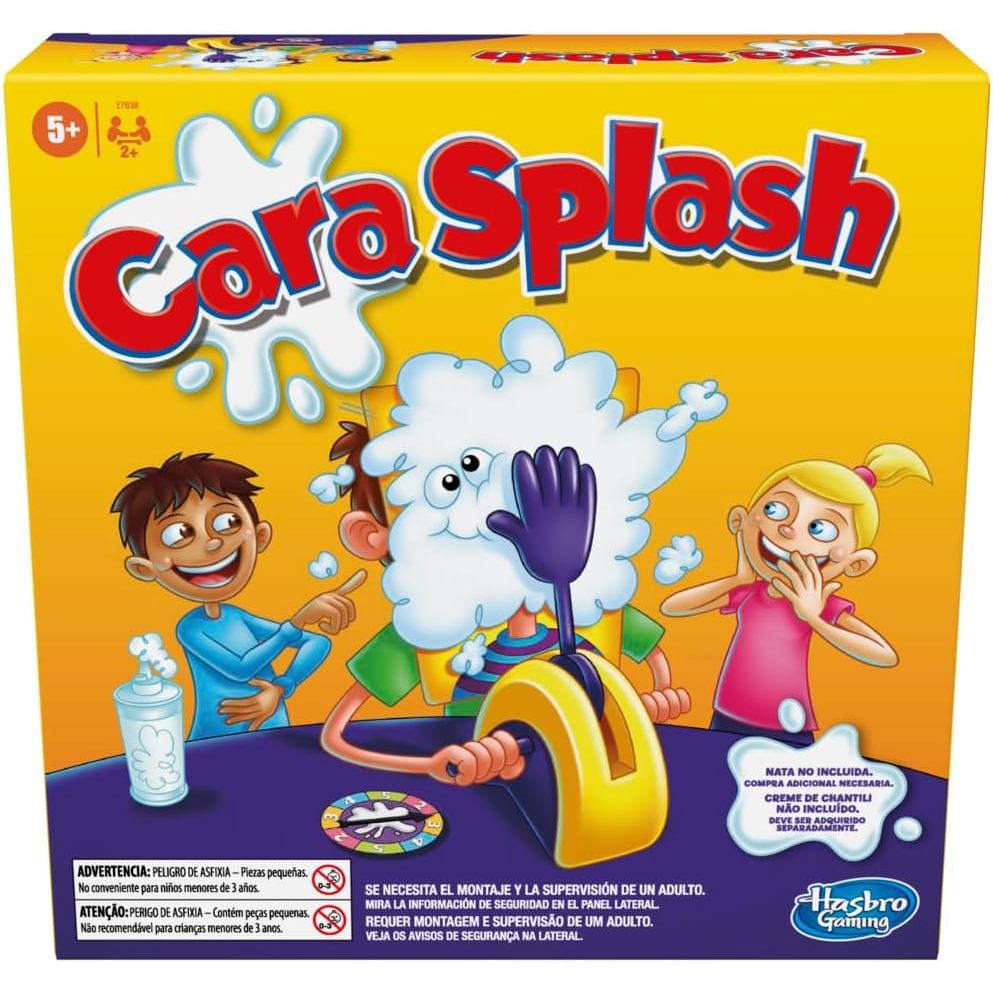 Jual Hasbro Gaming Pie Face Game | Whipped Cream Family Board Game for ...
