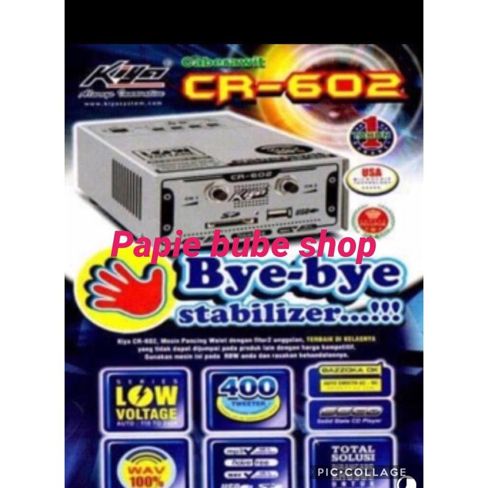 Jual Ampli Walet Kiya Cr -602 1 Player 2 Chanel | Shopee Indonesia