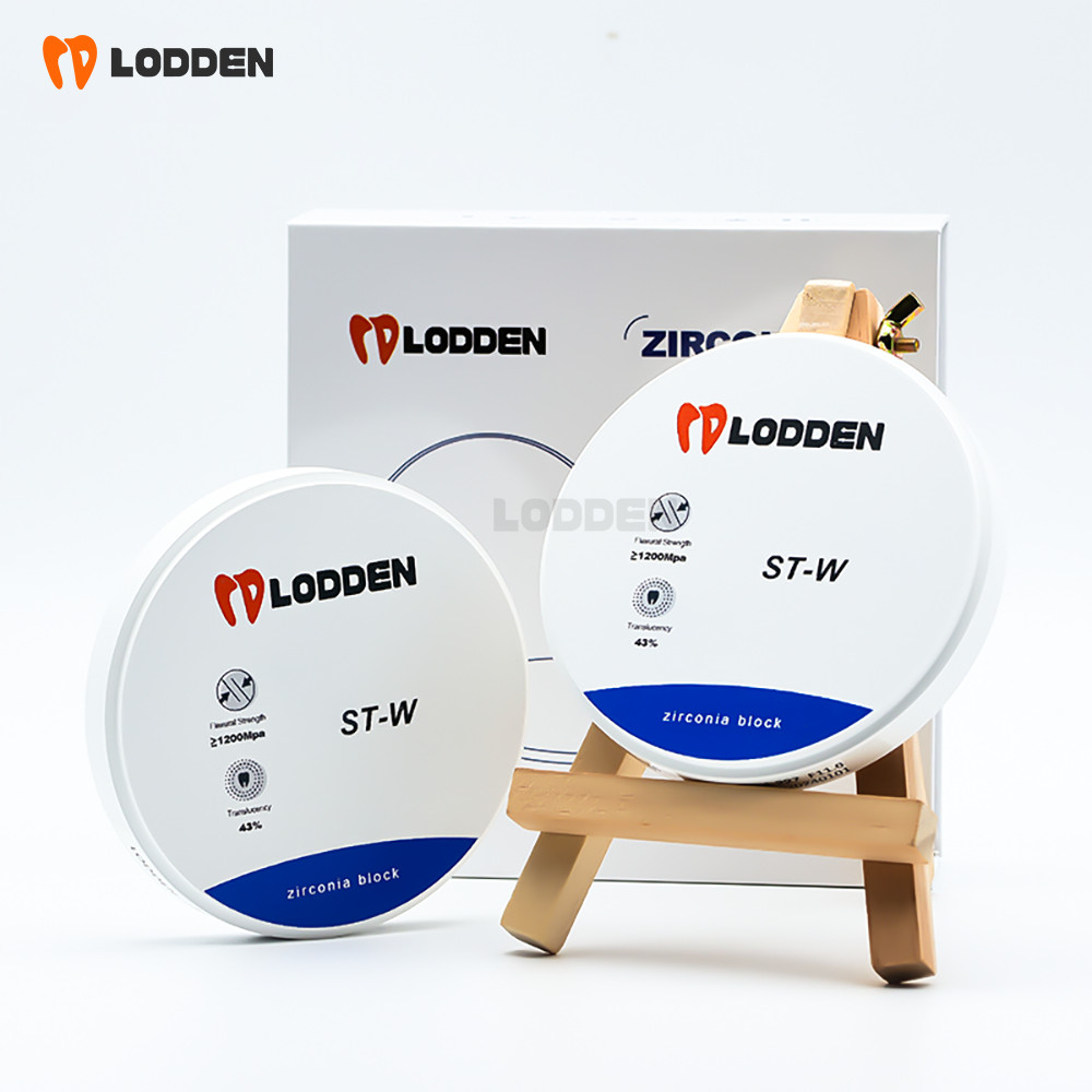 Jual ST-W Dental Zirconia Block Open System 98mm White Dental Zirconia ...