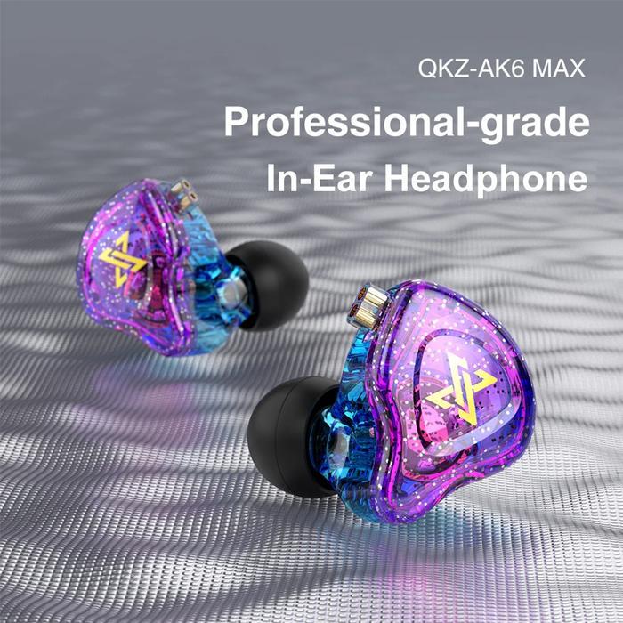 Jual QKZ AK6 MAX BASSHEAD SPORT EARPHONE WITH MIC ALT TRN MT1 KZ EDX ...