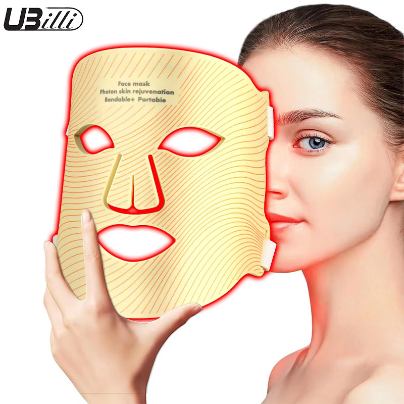 Jual Ubilli Led Face Facial Mask Near Infrared And Red Light Therapy ...