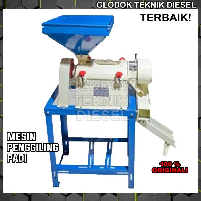 Jual Mesin Penggiling Giling Padi Gabah 150 KG/h + Engine Penggerak CMH ...