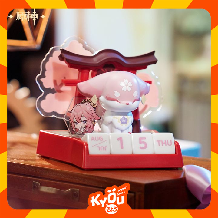 Jual Yae Miko "Kitsune" Character Mascot Sounding Figure Ornament ...