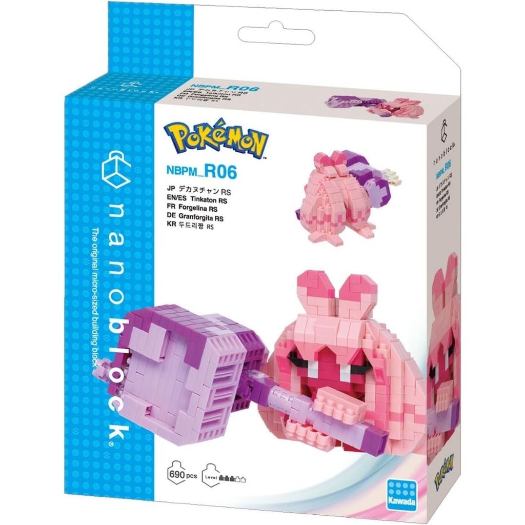 Jual [PO] Nanoblock Pokemon Tinkaton RS R06 – Mini Block Figure Resmi ...
